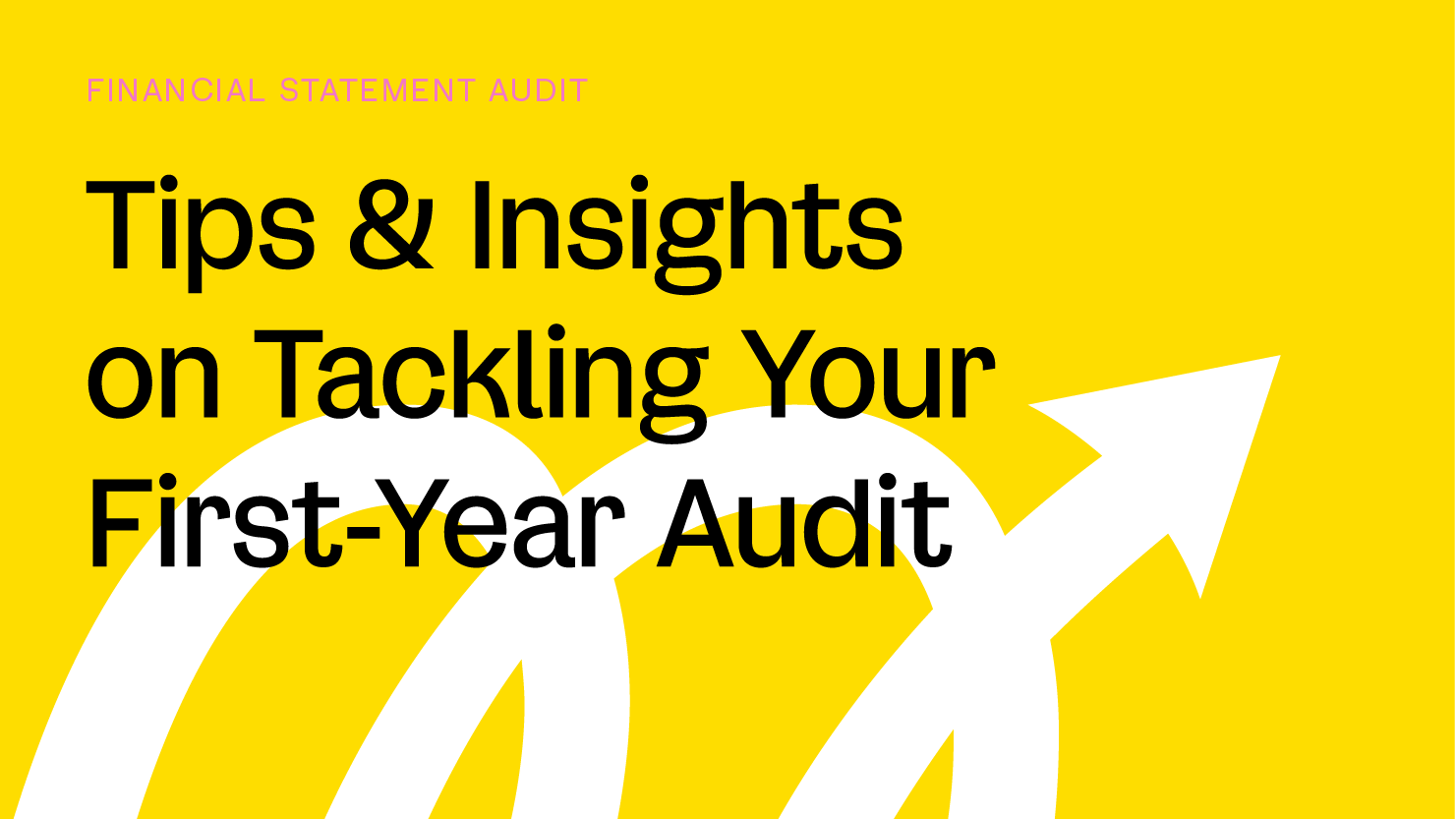 Financial Statement Audit: Tips & Insights on Tackling Your First-Year ...